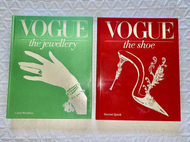 VOGUE THE JEWELLERY BOOK & VOGUE THE SHOE HARDCOVER BOOK Brand New ...