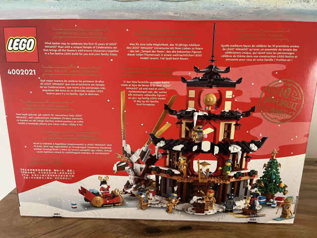 LEGO 4002021 - 2021 Employee Gift “Ninjago Christmas” (BNIB) - Toys ...
