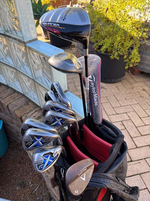 Callaway X22 Mens Right Handed Golf Clubs 1/2 inch longer - Golf in ...