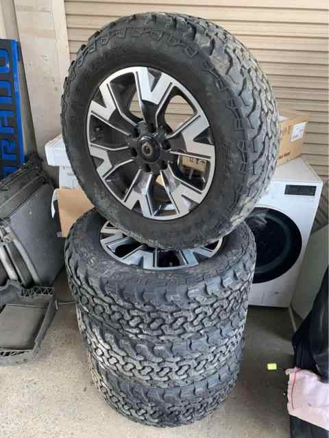 GWM Cannon factory alloys with Maxtrek 265 60 18. 2nd hand A$770 In ...