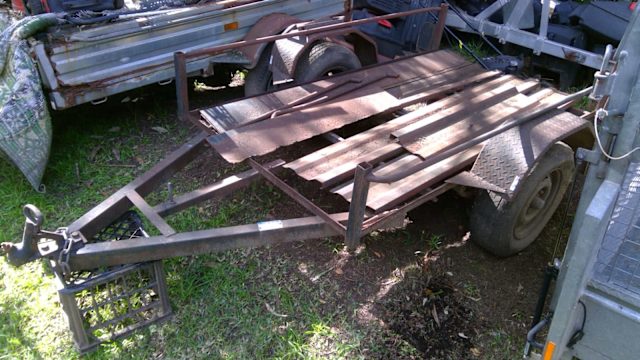 BOX TRAILER 7 X 4 (UNFINISHED PROJECT) | Trailers | Gumtree Australia ...