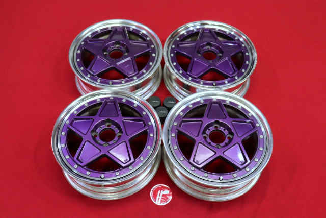 AME Inc Shallen Star wheels 16x5.5 4x100 JDM Enkei kei Carry Hijet SSR ...