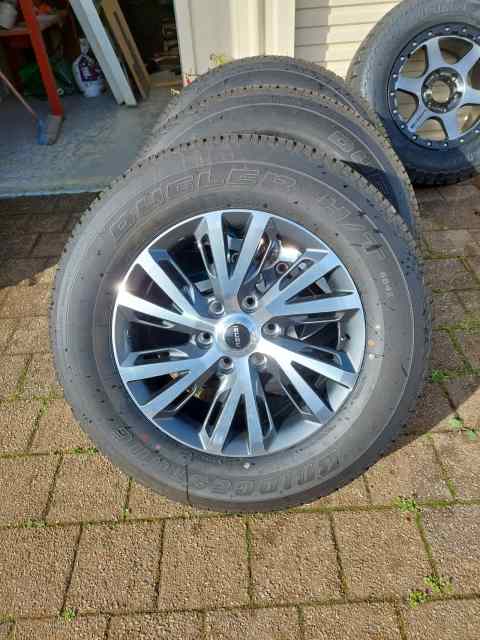 Alloy wheels and tyres suit DMax | Wheels, Tyres & Rims | Gumtree ...
