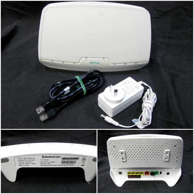 Optus Sagemcom Gateway Fast 3864V3 OP NBN Modem Router - Modems ...