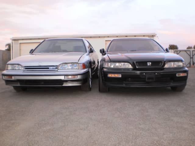 A Pair of Honda Legends Classic Luxury Sports Coupes V6- 88 and 93 ...