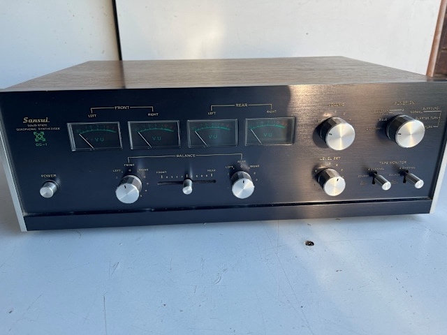 Sansui QS-1 Four Channel Synthesizer Decoder Quadrophonic - Radios ...