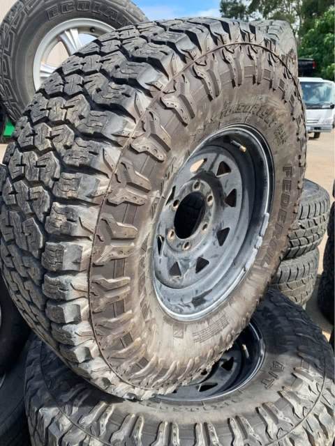 Ford ranger Mazda Bt50 06-11 steel 15 inch sun raiser rims and 31x10.5 ...