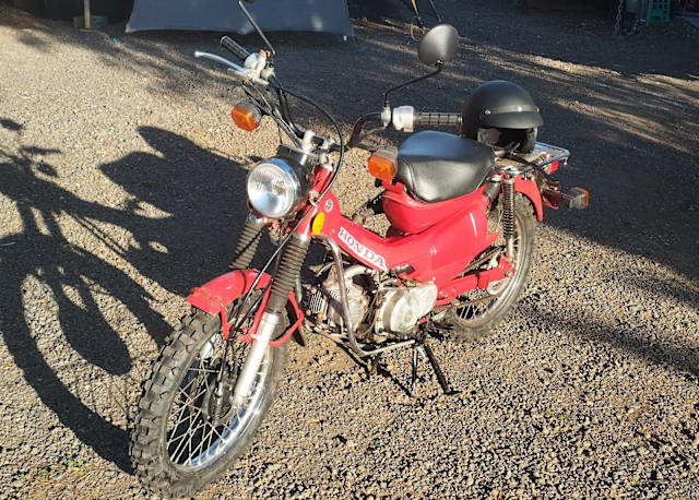 Honda CT110 postie bike | Motorcycles | Gumtree Australia Melton Area - Rockbank | 1333548802