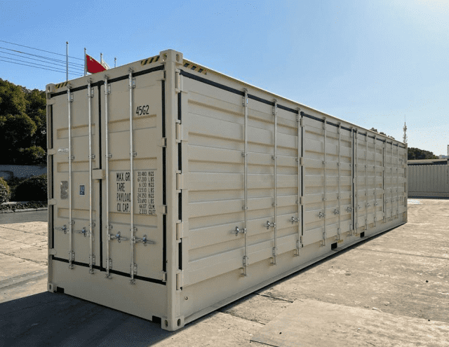 40 Ft HC Dry Container with Open Side Superfolding Doors $23,000 GST ...