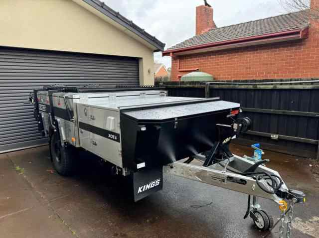 BRAND NEW My2024 KINGS/BLACK SERIES XOT4 FOLD CAMPER/ CARAVAN | Camper ...