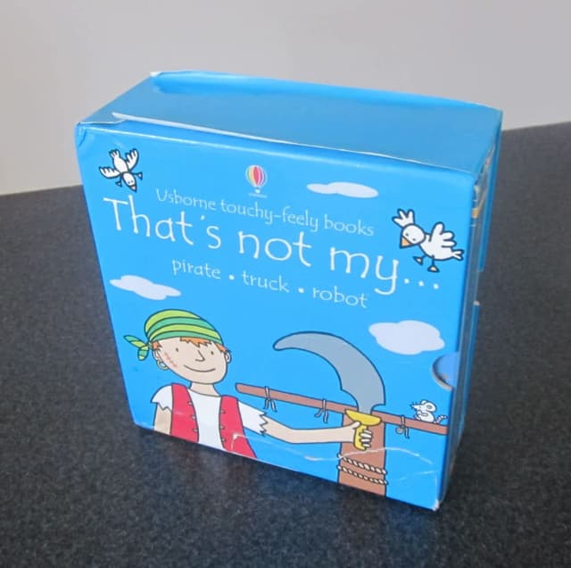 THATS NOT MY ... BOYS BOX SET PIRATE / TRUCK / ROBOT Fiona Watt HC ...