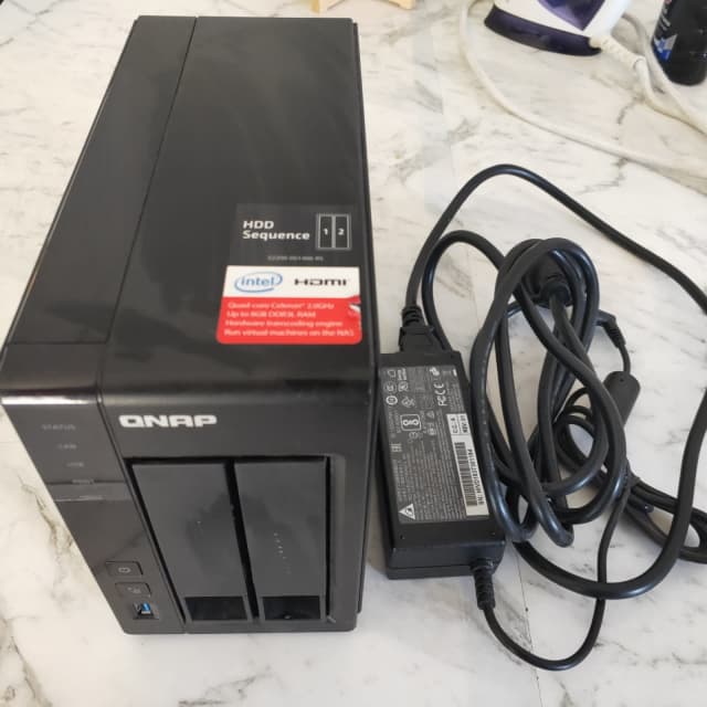 QNAP TS-251 2-BAY NAS WITH 2 X 6TB NAS GRADE HDDS - Used | Computer ...