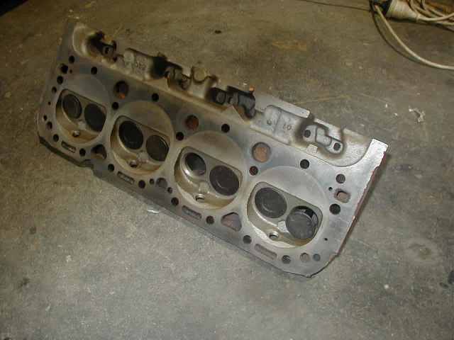 Chevy 283 and 327 small block V8 heads | Engine, Engine Parts ...