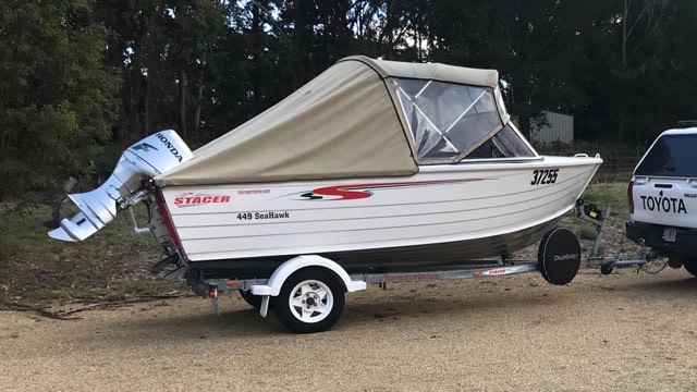 4.5m Stacer Seahawk FULLY SERVICED | Tinnies & Dinghies | Gumtree ...