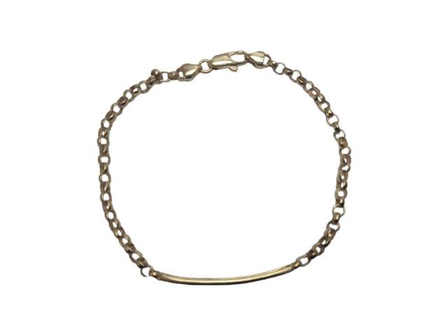 9ct Yellow Gold Diamond Bracelet 4.52G *286773 - Women's Jewellery in ...