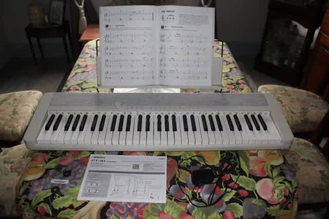 Progressive Beginner Piano - Casiotone CT-S1WE Keyboard - Casio ...