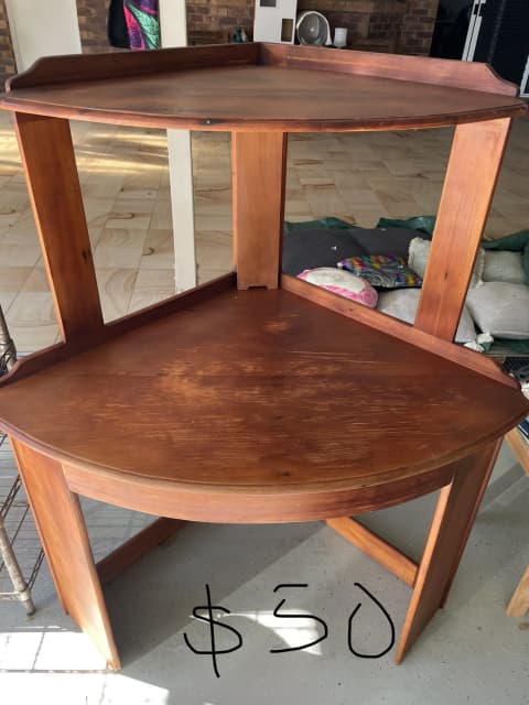Homemade corner computer desk | Desks | Gumtree Australia Mackay ...