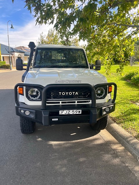 2024 TOYOTA LANDCRUISER 70 SERIES LC79 GXL 5 SP MANUAL DOUBLE C/CHAS ...