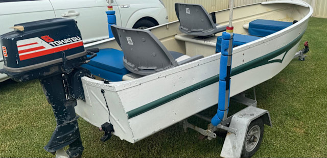 Tinnie, great little boat, may swap | Motorboats & Powerboats | Gumtree ...