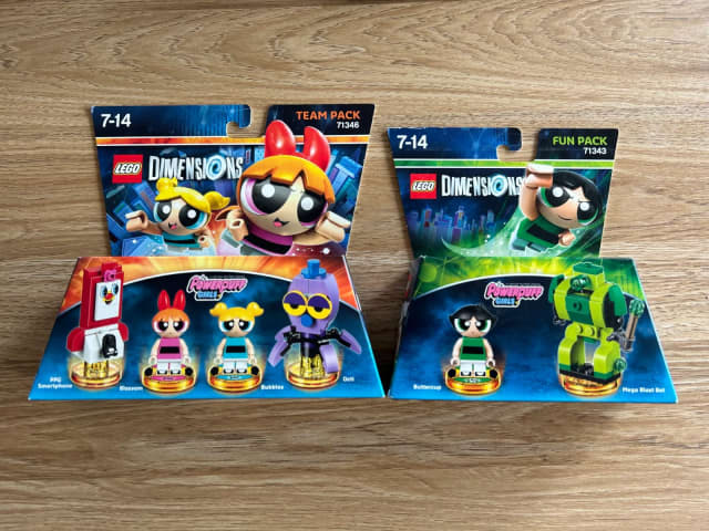 Lego 71343 and 71436 Dimensions The Powerpuff Girls Set | Toys - Indoor ...