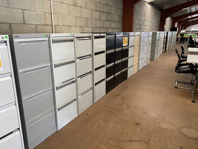 Steel Filing Cabinets 4 Drawers Office Furniture - Dressers & Drawers ...