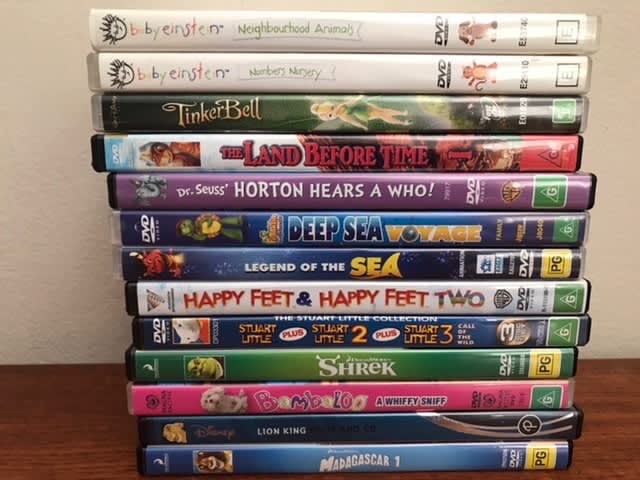 30 Kids Childrens DVDs Movies G & PG Any 2 for $5 or $30 lot - CDs ...