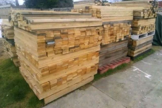 1165 timber packs - $50 qty 70 boards or qty 60 posts - Building ...