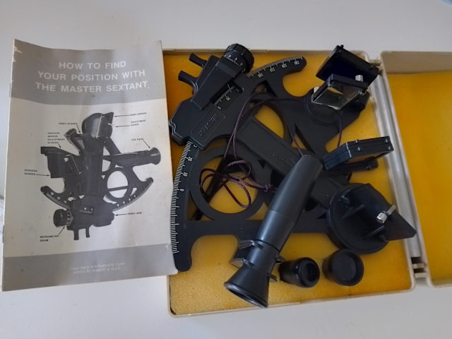 Davis Master Sextant and free Merlin hand navigation computer | Boat ...