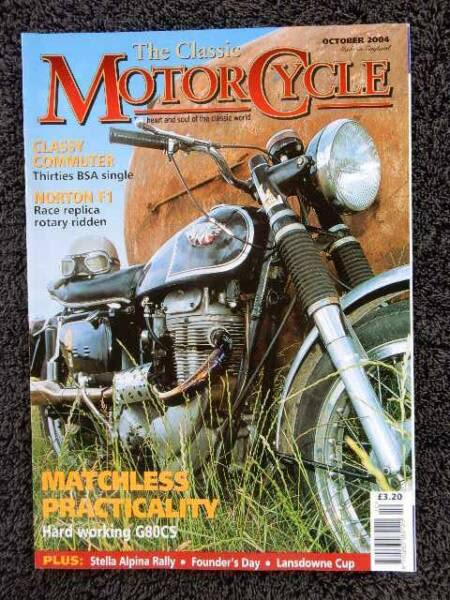 C. MCycle 10/04: G80CS, BSA B22, Durkopp Diana, Norton F1, Douglas ...