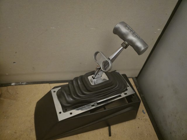 Old school hurst shifter, what you see is what you get. Dont know l ...