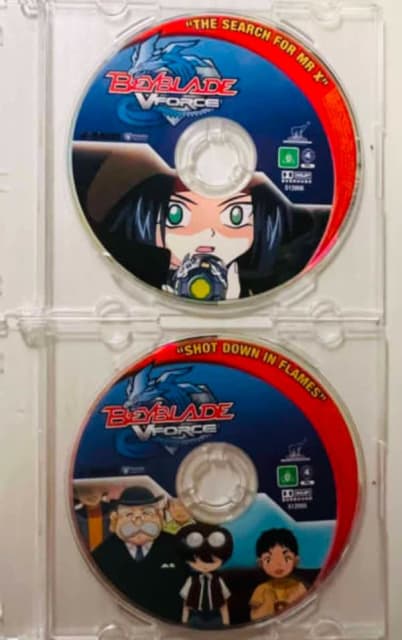 BeyBlade: VFORCE. Mini DVD Singles Limited Edition Set. | CDs & DVDs ...