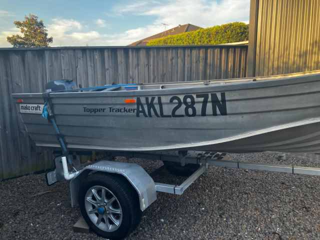 Mako Craft 3.65m Edgetracker High side with trailer | Tinnies ...