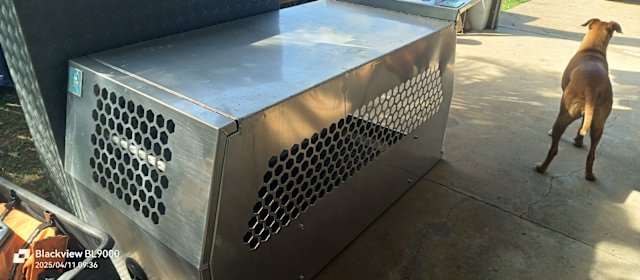 aluminium dog box and checker plate storage box from mw - Miscellaneous ...