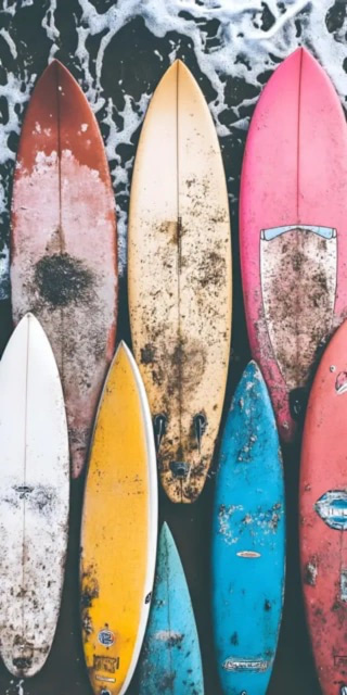 WANTED VINTAGE SURFBOARDS , NOT JUST PLAIN WHITE ONES , COLOURED , GRA ...