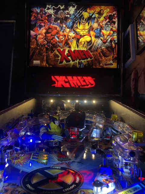 Stern 2012 X-Men Pinball With Mods Home Use Only Since New - Video ...