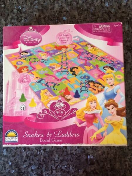 Disney princess snakes & ladders board game | Board Games | Gumtree ...