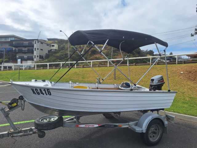 2007 tinny, boat dingy 3.8m | Tinnies & Dinghies | Gumtree Australia ...