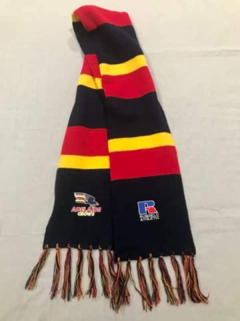 Vintage AFL Adelaide Crows Football Club Scarf 1998 - 2009 Logo EXC ...