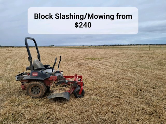 Block slashing mowing | Landscaping & Gardening | Gumtree Australia ...