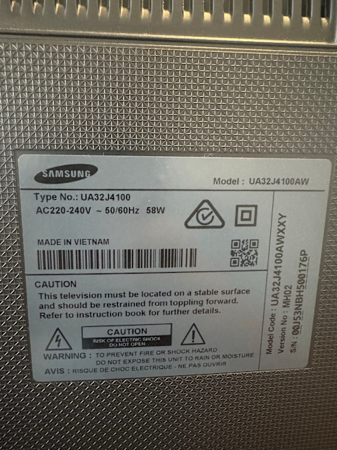 Samsung 32 inch non smart TV - TVs in Highett VIC | Gumtree Australia