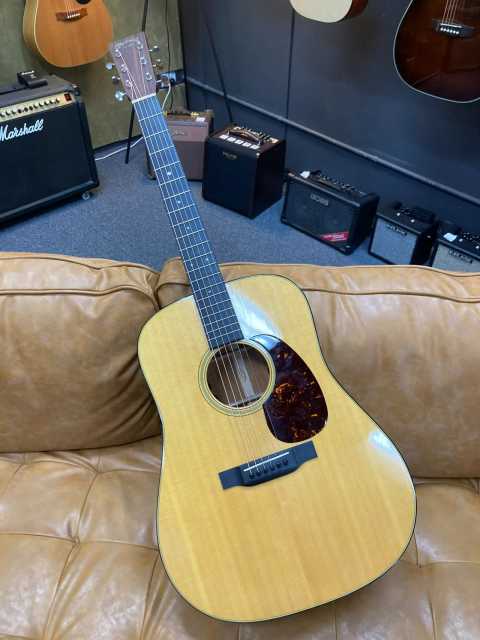 2017 Martin D18 Acoustic/Electric Guitar W/Case (Pre-Owned) - Guitars ...