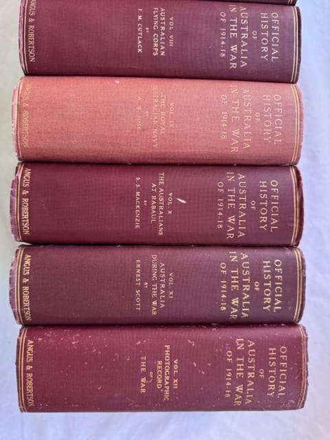 Official History of Australia in the War of******1918 | Collectables ...