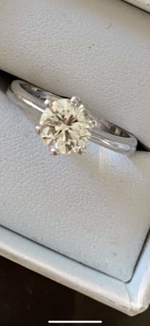 1.47ct Solitaire Diamond Ring 18ct VS1 | Women's Jewellery | Gumtree ...