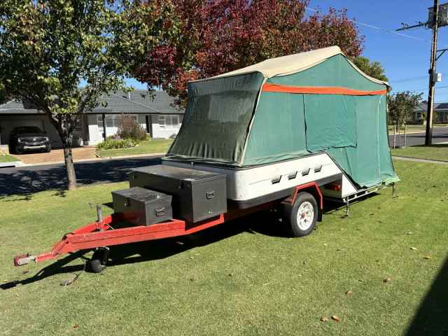 1984 Campomatic Hard Floor Flipover Camper - swap for caged trailer ...