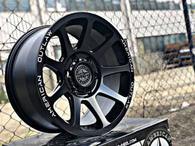 17" American Outlaw Sniper Wheels Ranger Hilux Colorado Dmax BT50 ...