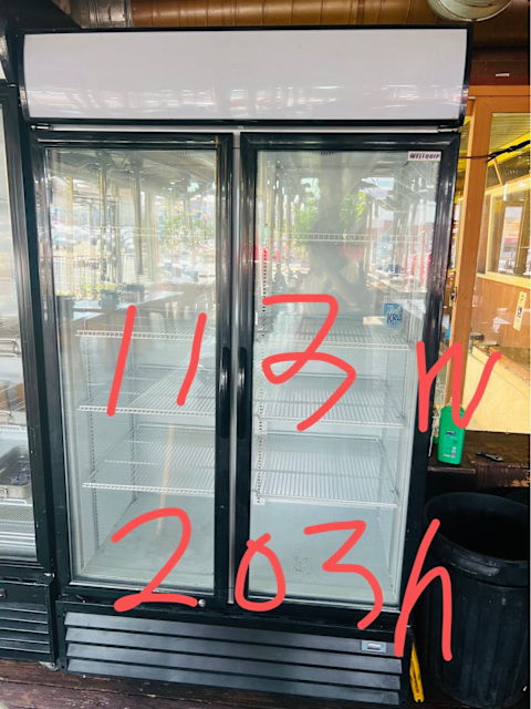 Commercial 2 Glass Door Fridge - Fridges & Freezers in Russell Lea NSW ...