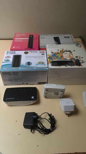 NBN or Old Adsl2 or ADSL wifi modems router for sale $5-100each ...