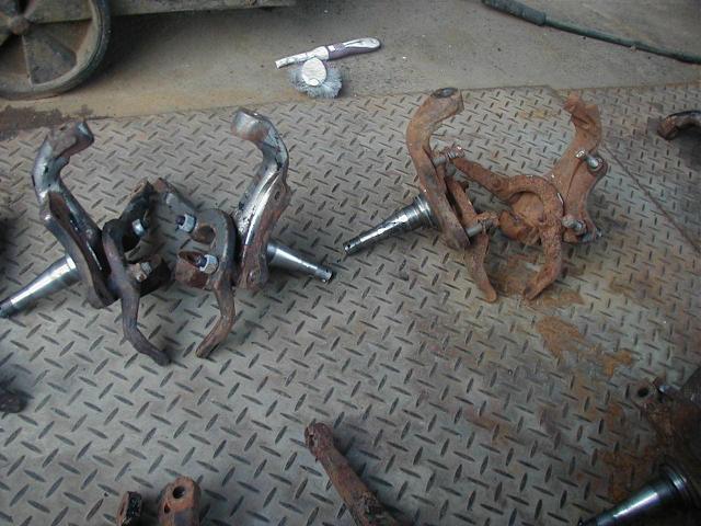 Holden HQ stub axles and manual long steering arms. | Auto Body parts ...