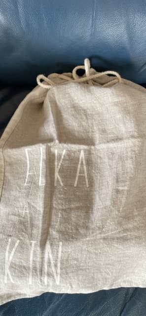 Elka and Kin single 100% linen doona cover - Manchester & Textiles in ...