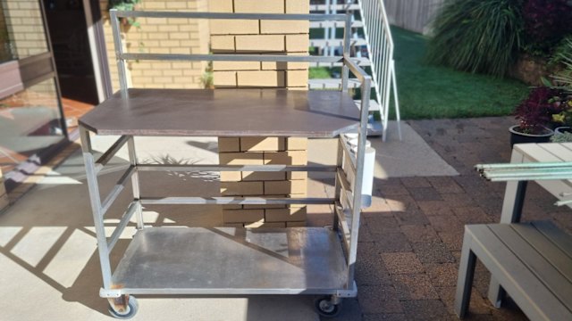 Garden Work Bench /Trolley - Tool Storage & Benches in Ferny Grove QLD ...